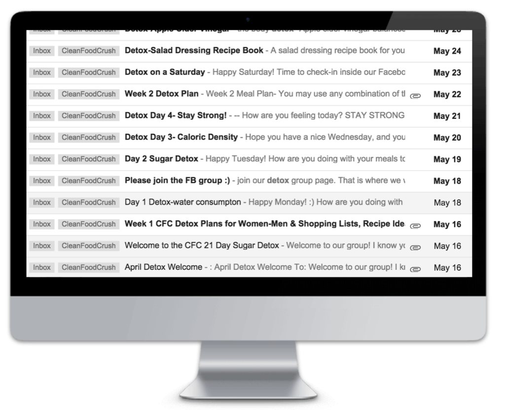 30 Days of daily email support